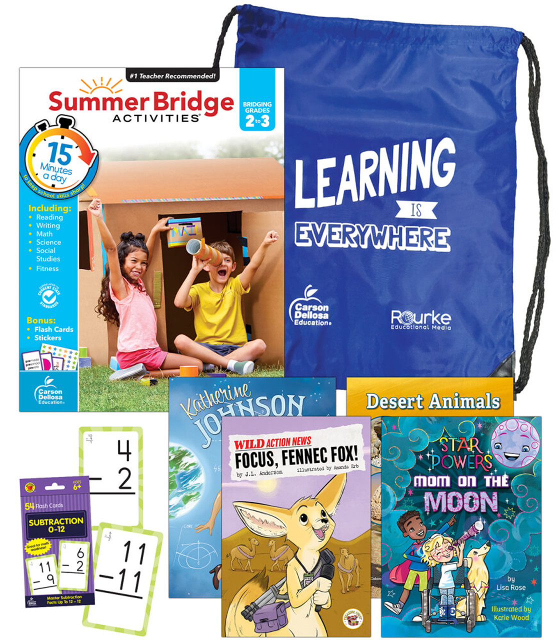 Summer Bridge Essentials Backpack Bundle | Sale | 2-3 Second to Third Grade