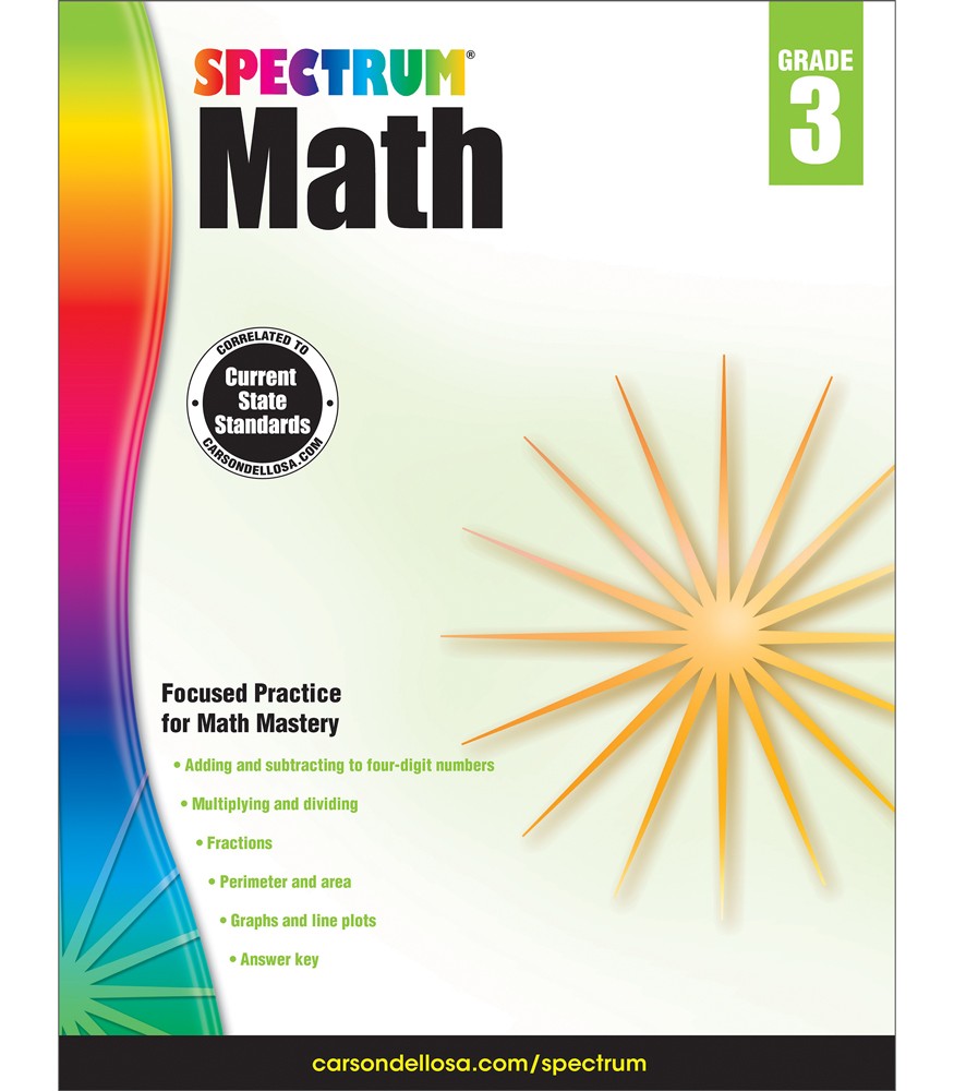 Spectrum Math Grade 3 Spectrum Math Grade 3