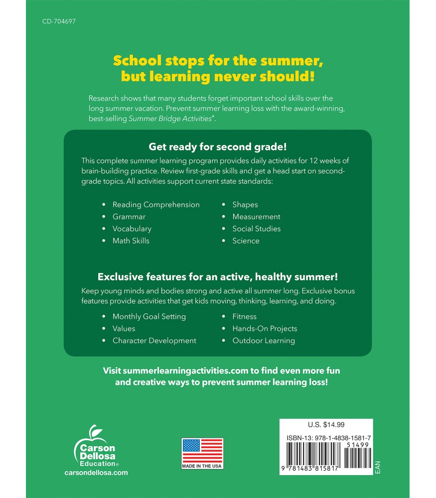 Summer Bridge Activities Sale 9 99 First To Second Grade Summer Bridge Activities Sale 9 99 First To Second Grade